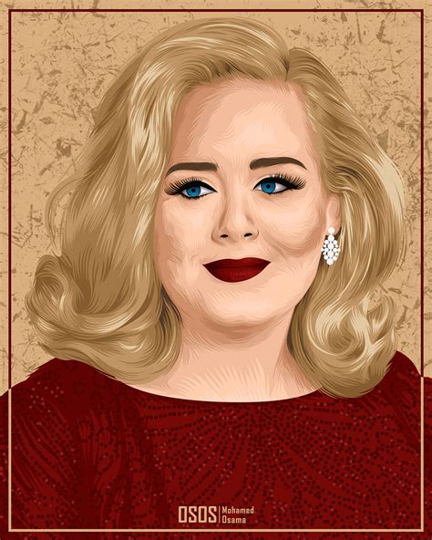 My Drawing For Adele Behance