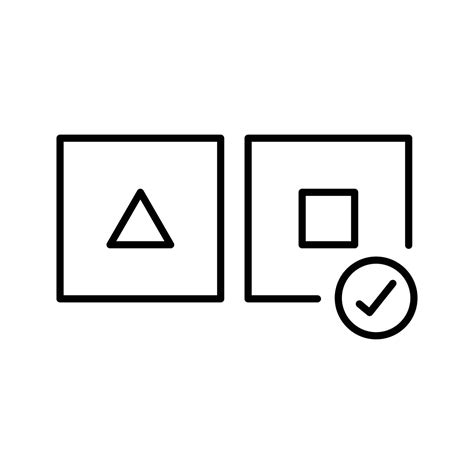AB Testing Icon Simple Outline Style A B Test Ab Split
