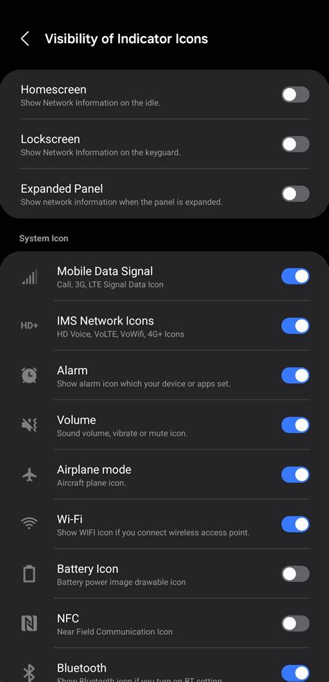 Regarding Show Network Or Data Speed Samsung Community