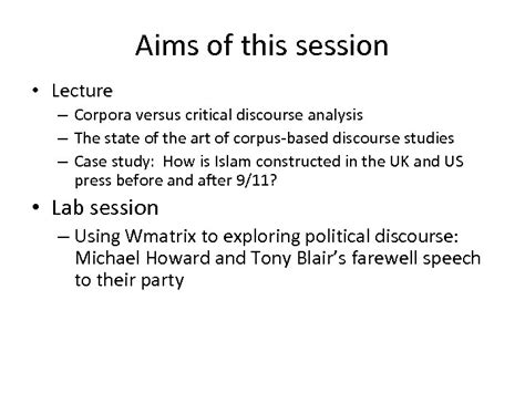 Using Corpora In Critical Discourse Analysis Corpus Linguistics