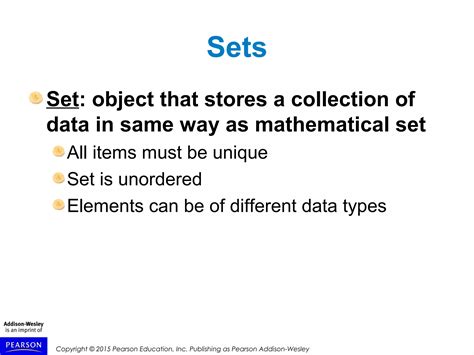 Python Dictionaries And Sets Ppt