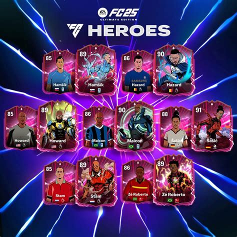 Ea Fc 25 เปิดตัว 13 ตำนานนักเตะ Ultimate Team Heroes One Esports Thailand