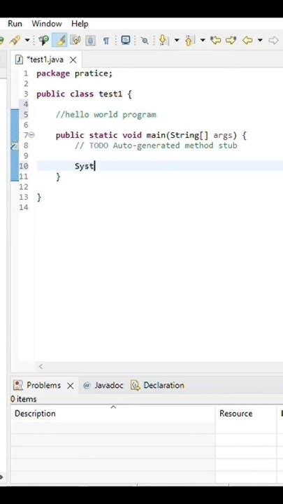Java Hello World 🌎javaprogramming Javatutorial Youtube