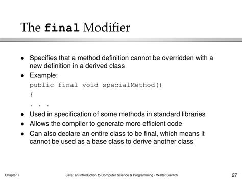 ppt itm 352 class inheritance hierarchies lecture powerpoint presentation id 6527148