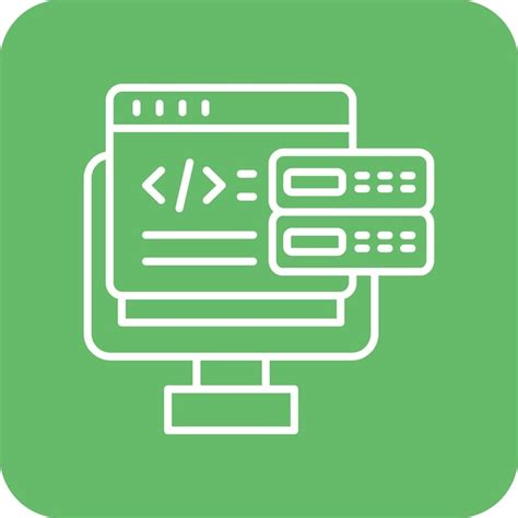 Premium Vector Code Icon