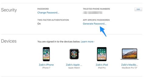 How To Generate App Specific Passwords For Your Apple Id Guide Ios