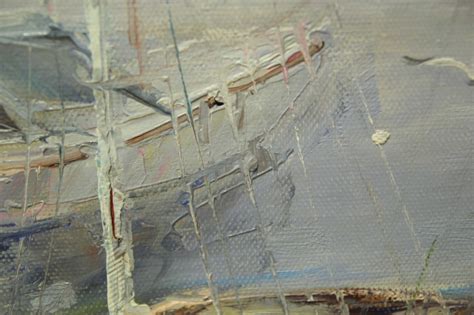 Картина маслом "Спокойная гавань" — В интерьер