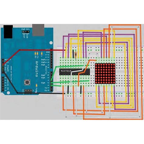 Modul Matrice Led Max7219cng Ic Driver Negru Emag Ro