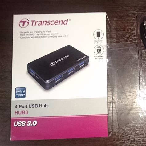 Transcend Port Usb Hub Computers Tech Parts Accessories Cables Adaptors On Carousell