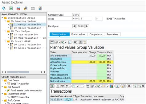 Differentiate Asset Capitalization Values Per Depr SAP Community