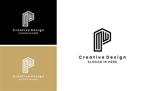 Premium Vector Initial Pmw Or Pwm Logo Design With Simple Geometric Letter Vector Template