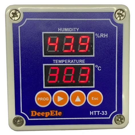 Deep Ele Temperature And Humidity Indicator With Sensor At 6000 In Mumbai
