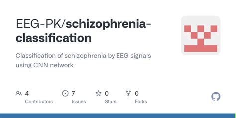 Github Eeg Pk Schizophrenia Classification Classification Of Schizophrenia By Eeg Signals