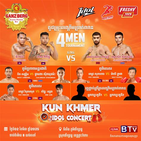 Ganzberg លើកស្ទួយកីឡាករគុនខ្មែរ Bayon And Btv Boxing
