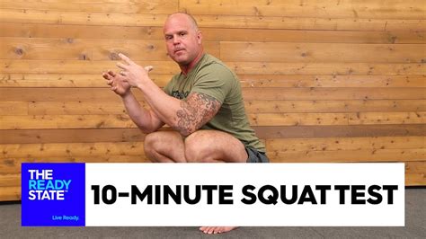 10 Minute Squat Test Youtube