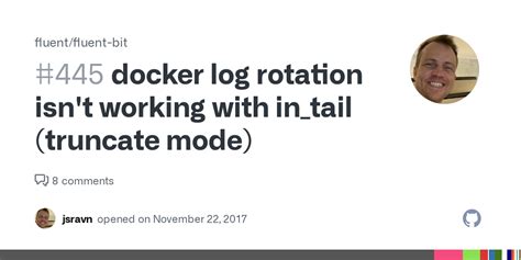 Docker Log Rotation Isnt Working With Intail Truncate Mode · Issue