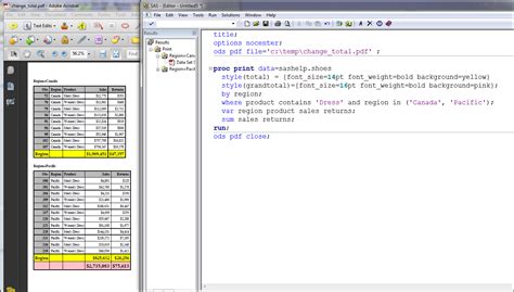 solved customizing new style for ods pdf sas support communities