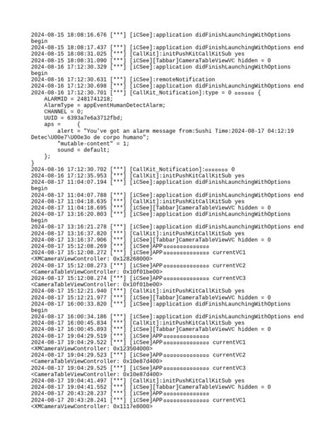 App Debug Log Pdf