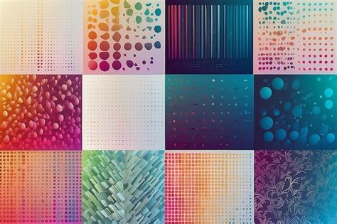 Minimal Covers Design Cool Halftone Gradients Premium Ai Generated Image
