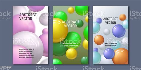 3d 이벤트 공 다채로운 구 배경 컬렉션 액체 플라스틱 댄스 파티 포스터 템플릿 디스코에 대 한 음악 표지 추상적 인 모양 공간을 복사합니다 동적 모션을 버블링합니다 벡터