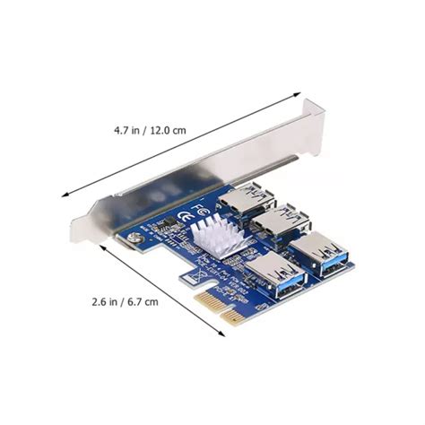 EXPANSION CARD PCI Express Extension Adapter PCI E Extender USB 22 99 PicClick UK
