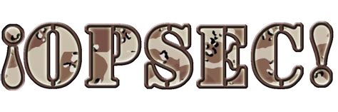 The Pavlik Perspective OPSEC And PERSEC