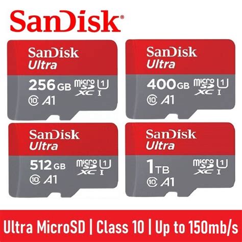 Sandisk Ultra Gb Gb Gb Gb Gb Tb Microsd Class Memory Card Micro Sd Up To Mb