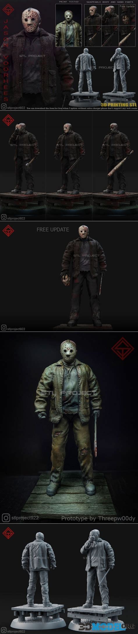 3d Model Jason Voorhees Female Version Printable