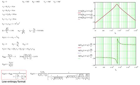 Band Pass Cannot Find The Derivation For Gain And Q In A Mfb Bandpass Filter With Fixed Gain