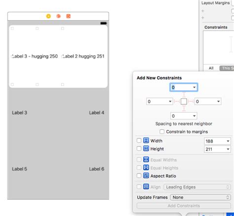 Ios How To Set Equal Width Or Equal Height In Stackview Stack Overflow