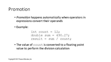 Increment And Decrement The Increment And Decrement Operators