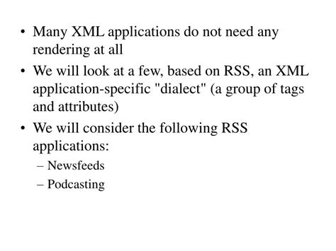 Ppt Using Css With Xml Documents Powerpoint Presentation Free Download Id 186670