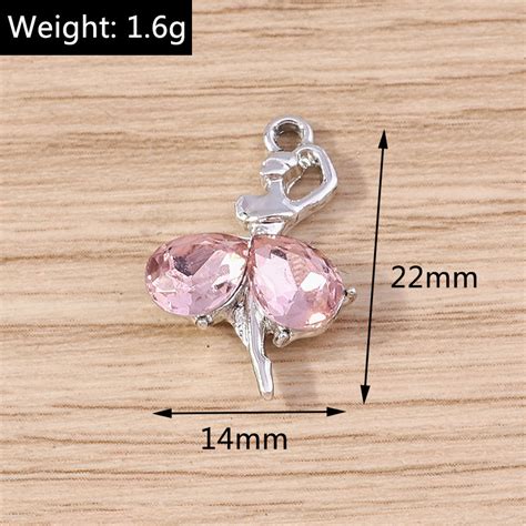 10 бр Елегантни кристални любовни сърца цветя пеперуди талисмани за изработка на бижута