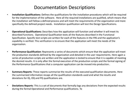ppt computer system validation and good documentation practices for