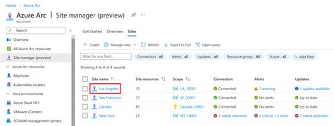 Azure Arc 사이트를 만들고 관리하는 방법 Azure Arc Microsoft Learn