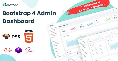 Easydev — Htmlpug Admin And Dashboard Template Admin Templates Ft