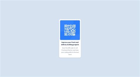 Frontend Mentor Qr Code Component Page Using Reactjs Tailwind Css And Vite Coding Challenge
