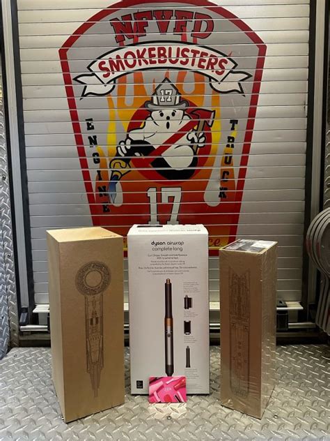 Dyson Hair Product Package New Franklin Fire Company