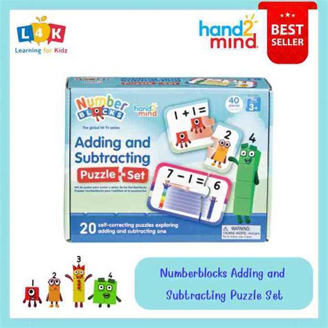 3 ขวบ Numberblocks Adding And Subtracting Puzzle Set จากแบรนด์