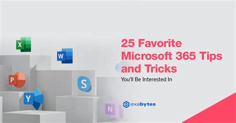 Top 25 Microsoft 365 Tips And Tricks Youll Be Interested In