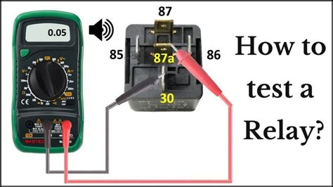 How To Test A Relay With A Multimeter All Types 4 Pin 5 Pin