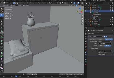 Boolean Suddenly Not Working Anymore Rblender