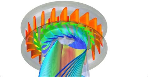 fluid dynamics simulation of a generic gas turbine combustor