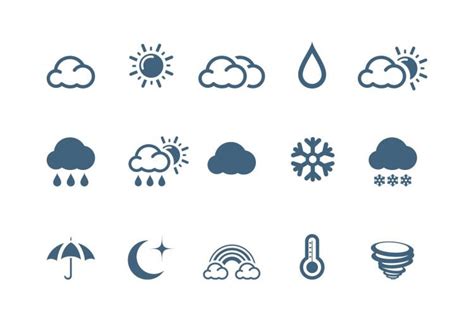 Weather Vector Clipart Free