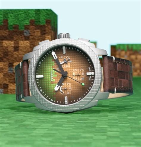Minecraft X Fossil Fossil Hong Kong Official Site For Watches Handbags And Smartwatches