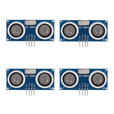 Hc Sr04 Ultrasonic Sensor Distance Measuring Modules Blue 4 Pcs Pfdeal
