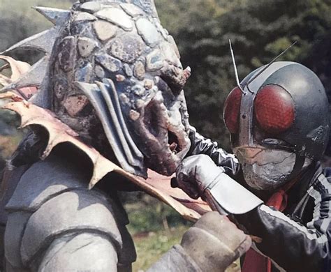 1972年6月初旬 朝日ソノラマ「仮面ライダー怪人百科」用撮影会 多摩美児童公園にて 仮面ライダー 仮面ライダー 怪人 怪人