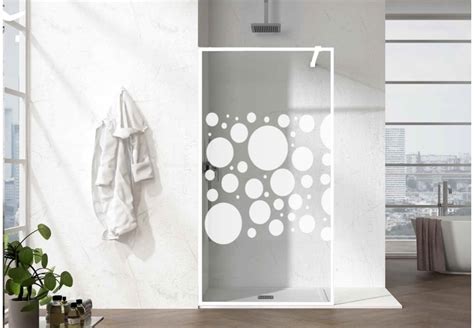 Mampara ducha panel fijo Aiki Perfilada Glassinox Decorabaño 2025