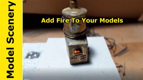 How To Make Arduino Scale Model Fire Effect