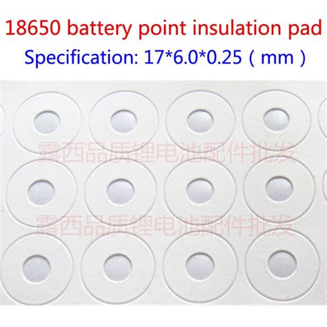 100pcs Lot 18650 Lithium Battery Anode Steel Weldi Grandado